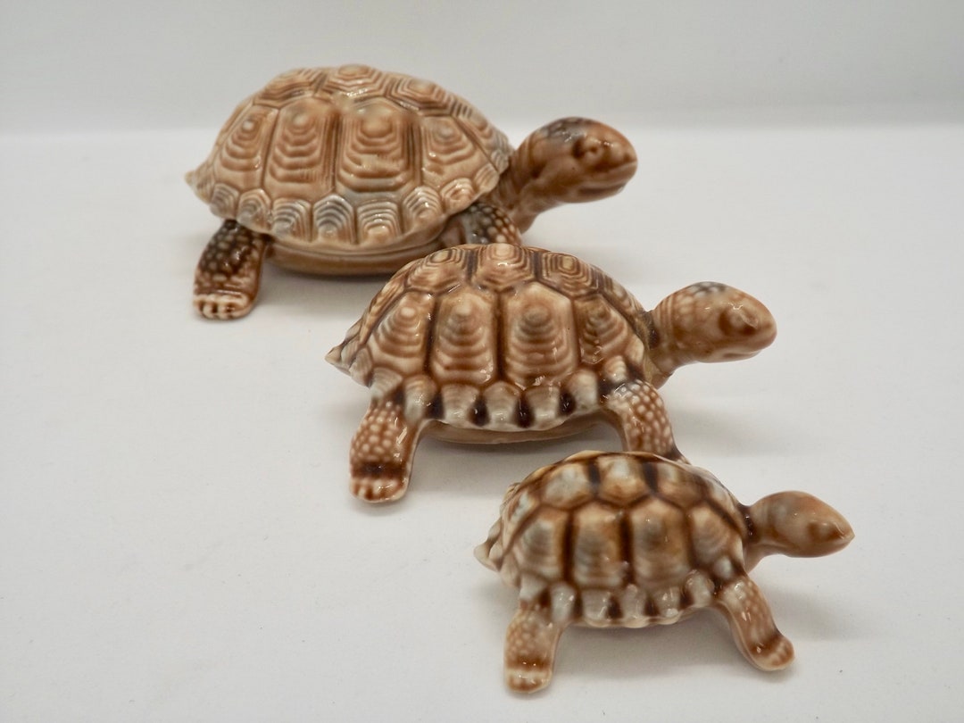 Wade Mother, Father and Baby Tortoise's Complete Set perfect - Etsy