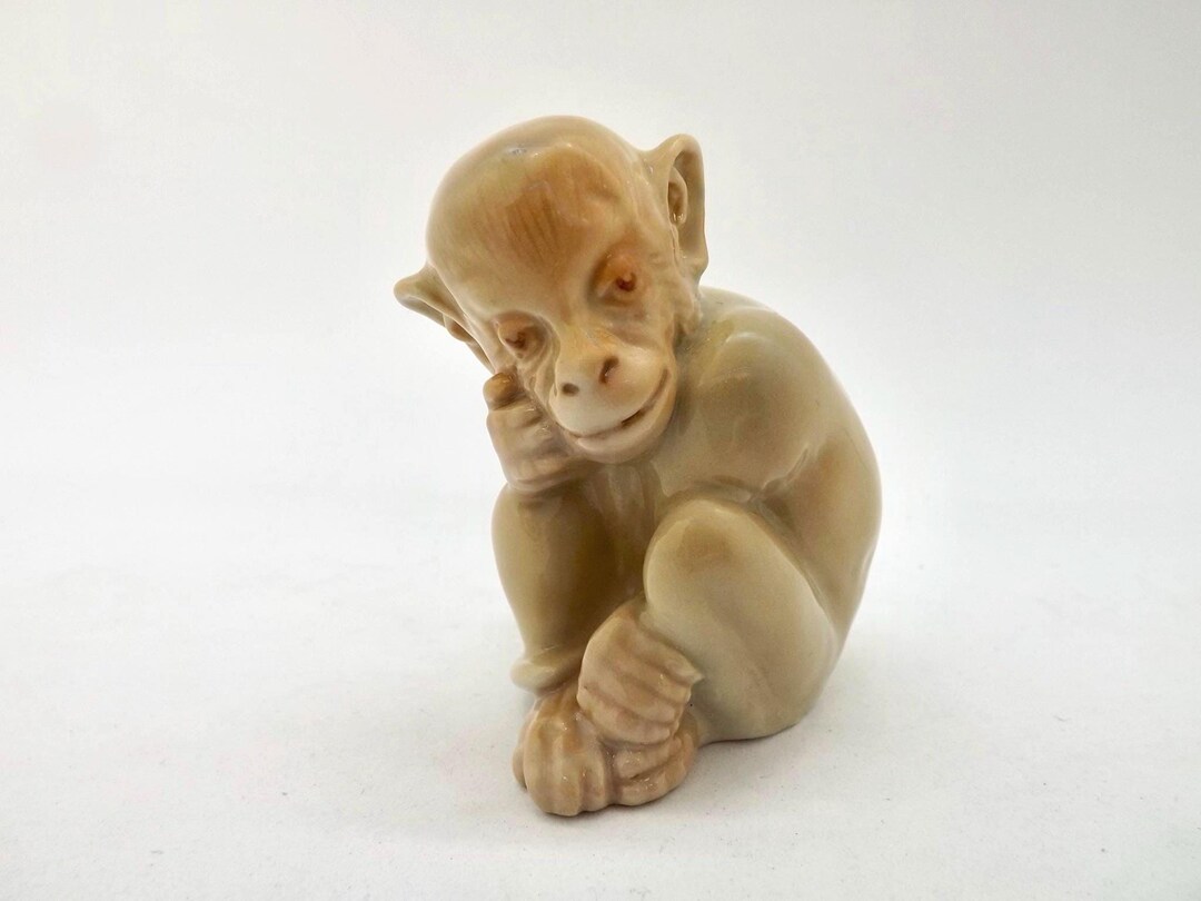 Wade Rare Early Crouching Monkey, George Wade Mold 1930/40 (perfect) - Etsy