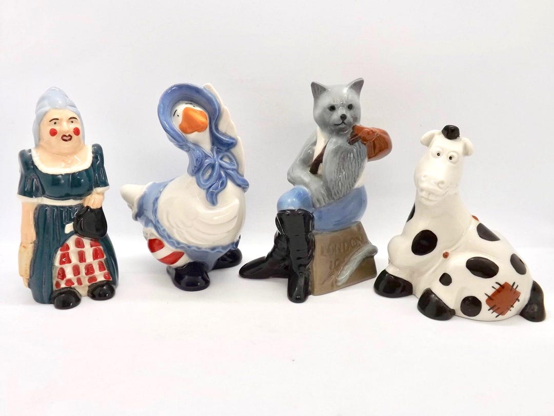 Wade Pantomime Series Complete Set of 4 Figures. Wade Collectors Club ...