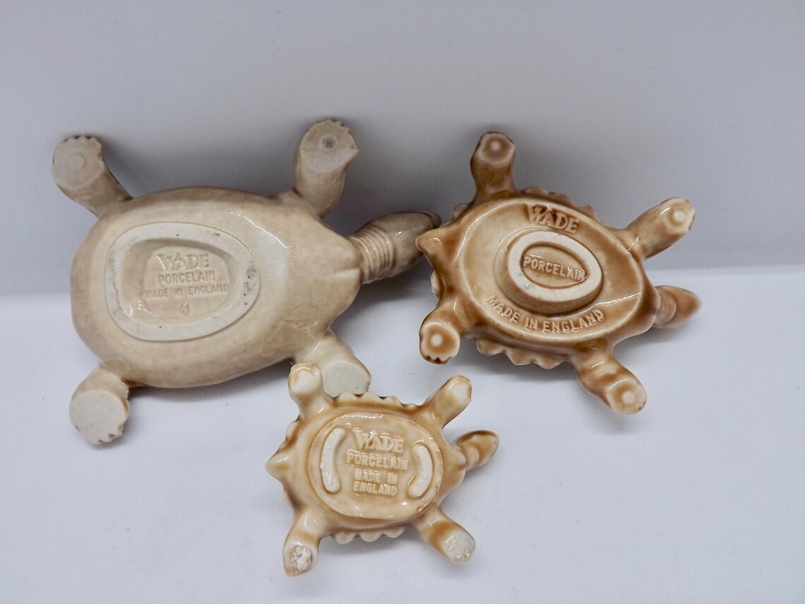 Wade Mother Father and Baby Tortoise's Complete Set - Etsy