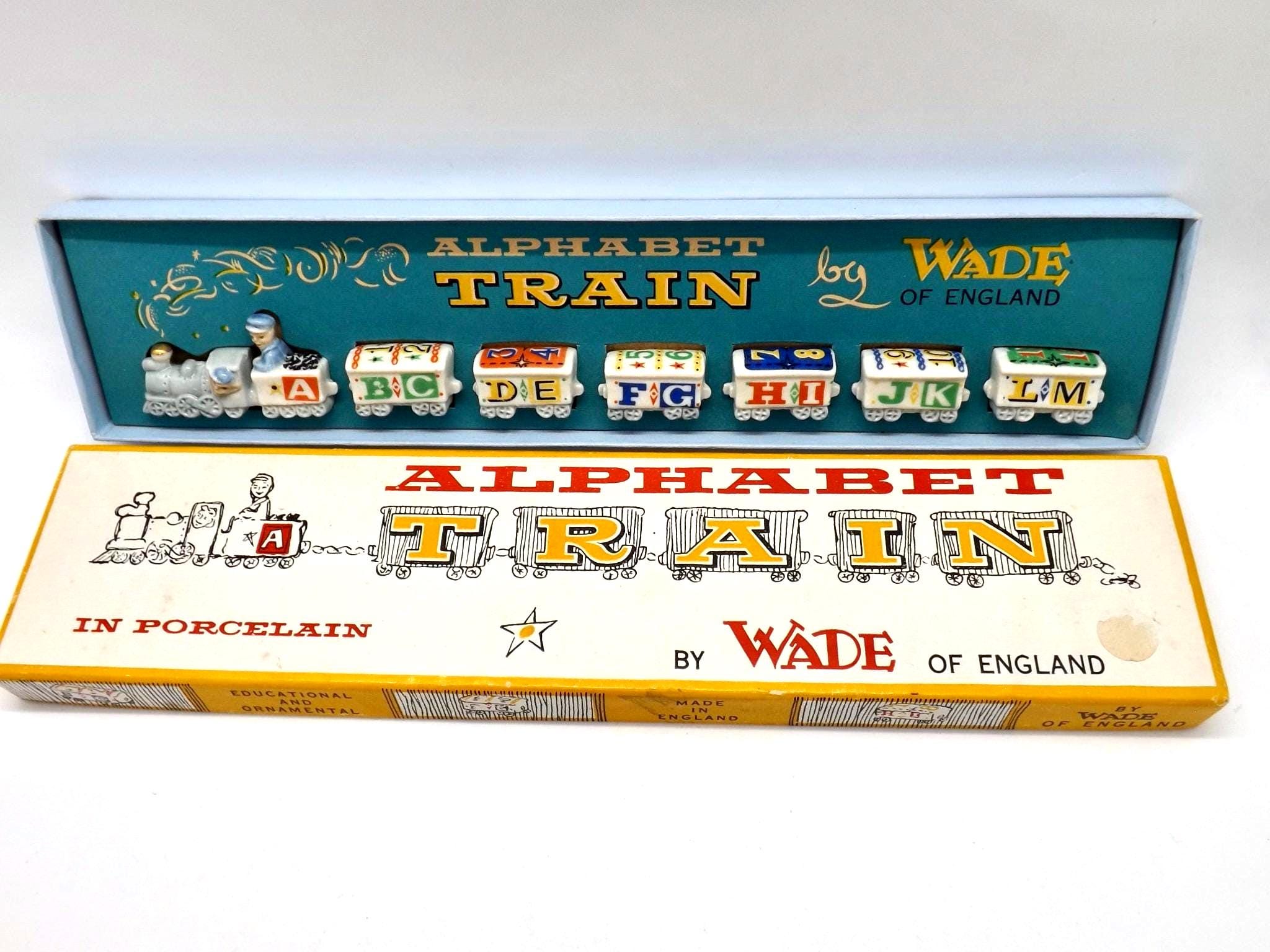 Wade Rare Complete Alphabet Train Set 1958 Boxed (perfect) - Etsy