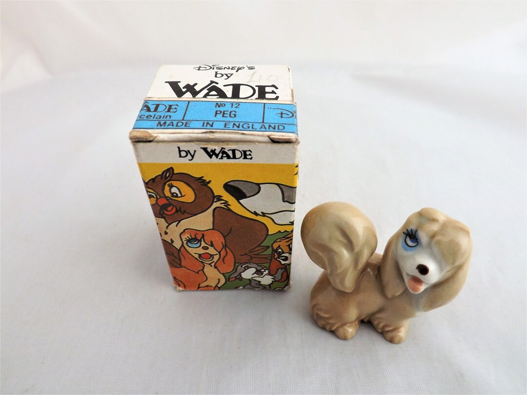 Wade Disney Hatbox Peg Boxed 1980's perfect - Etsy