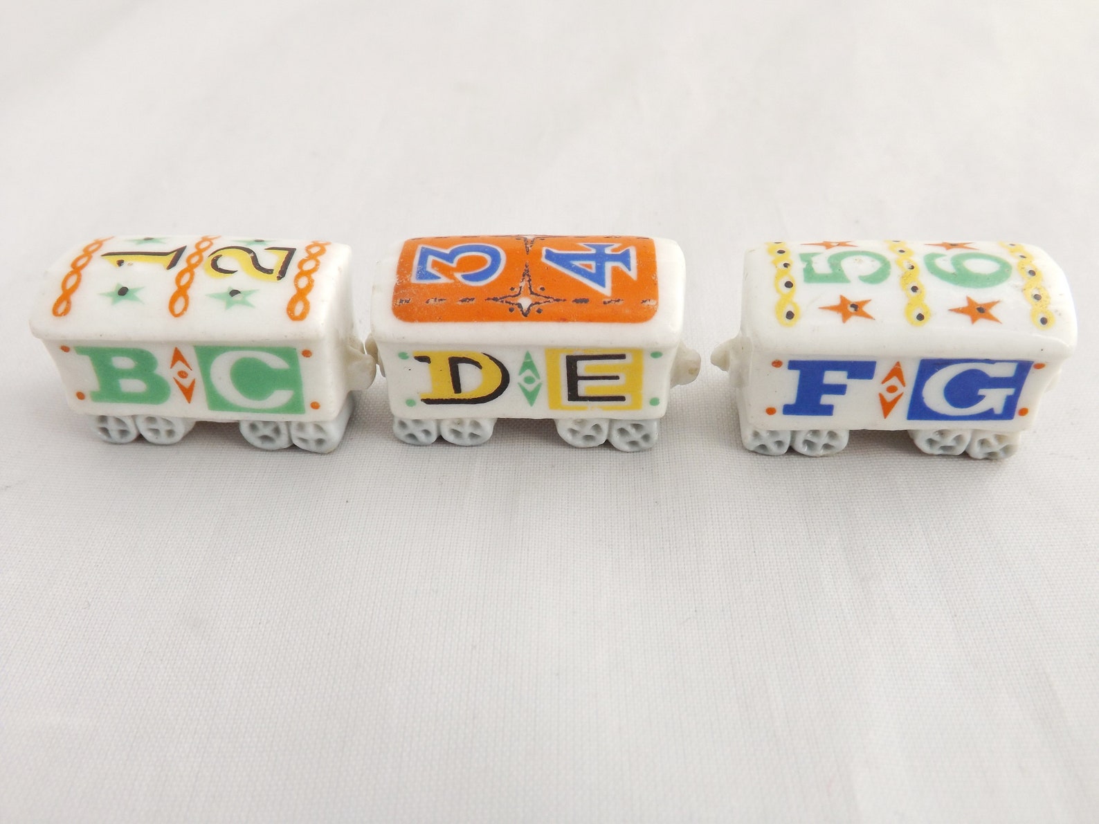 Wade Rare Complete Alphabet Train Set 1958 perfect | Etsy