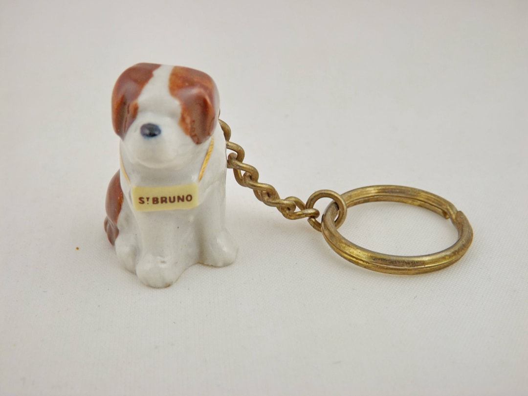 Wade St Bruno Porte-clés Whimsie St Bernard Dog (parfait) - Etsy France