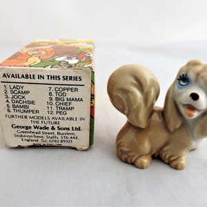 Wade Disney Hatbox Peg Boxed 1980's perfect - Etsy