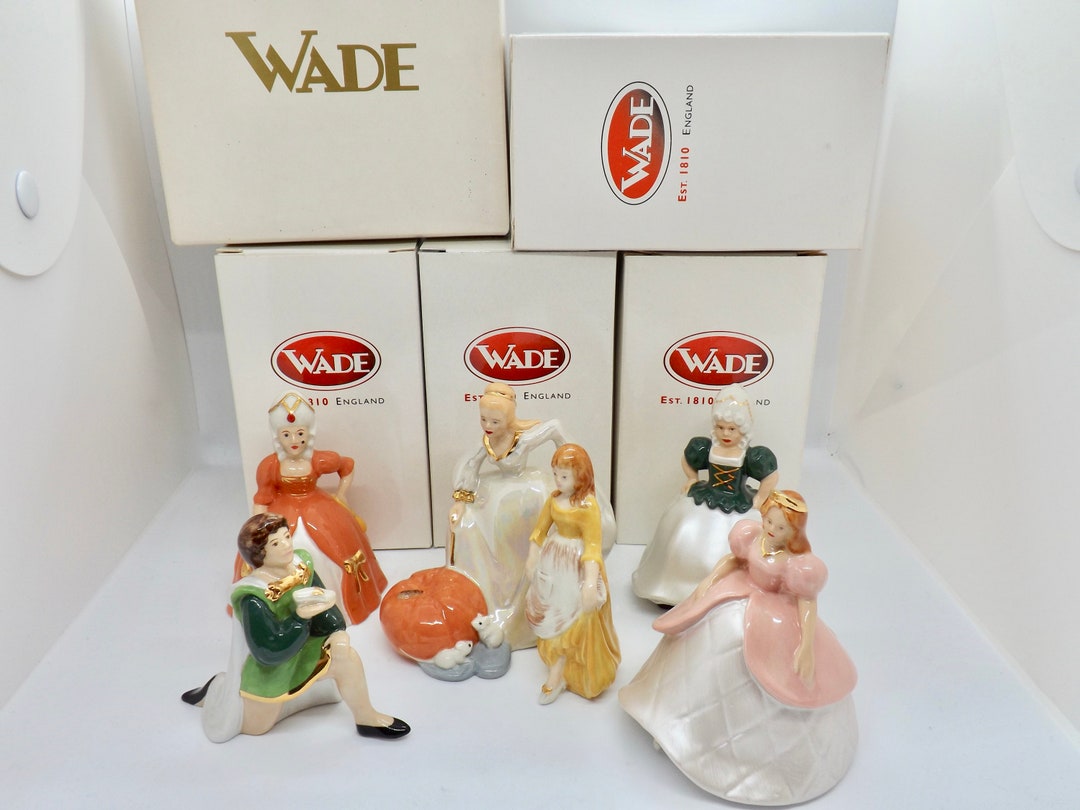 Wade Complete Set of Cinderella Figures X 6 Boxed With Certificates ...