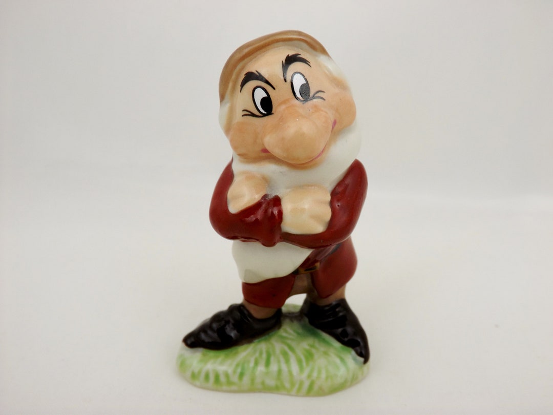 Wade Snow White and the Seven Dwarfs (grumpy) Stamped Wade, 1980's ...