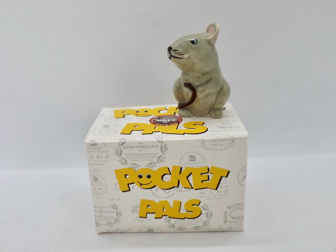 Wade Pocket Pal Cheesy the Mouse Boxed (perfect) - Etsy