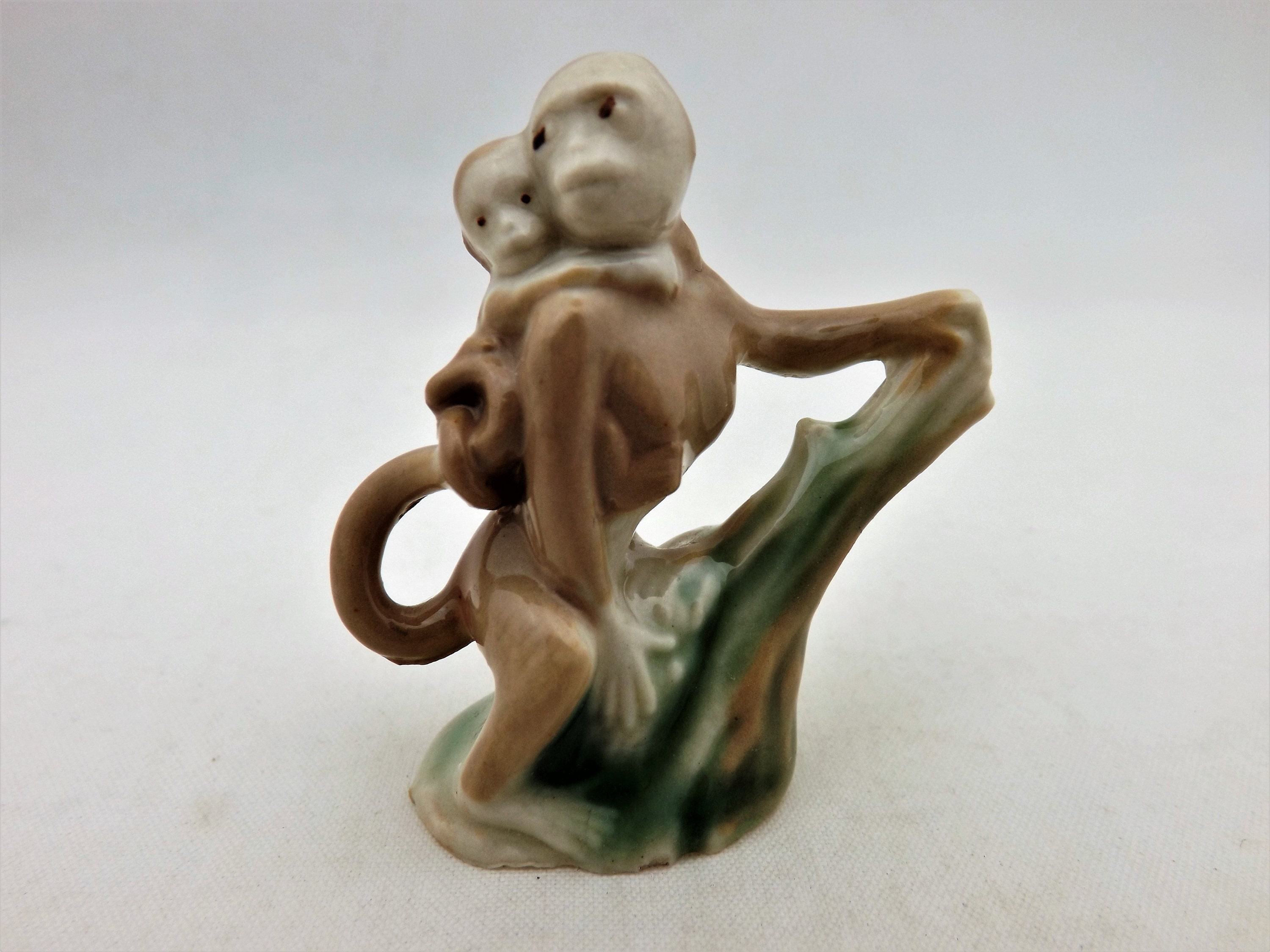 Wade Early First Whimsie Monkey and Baby 1950's perfect - Etsy UK