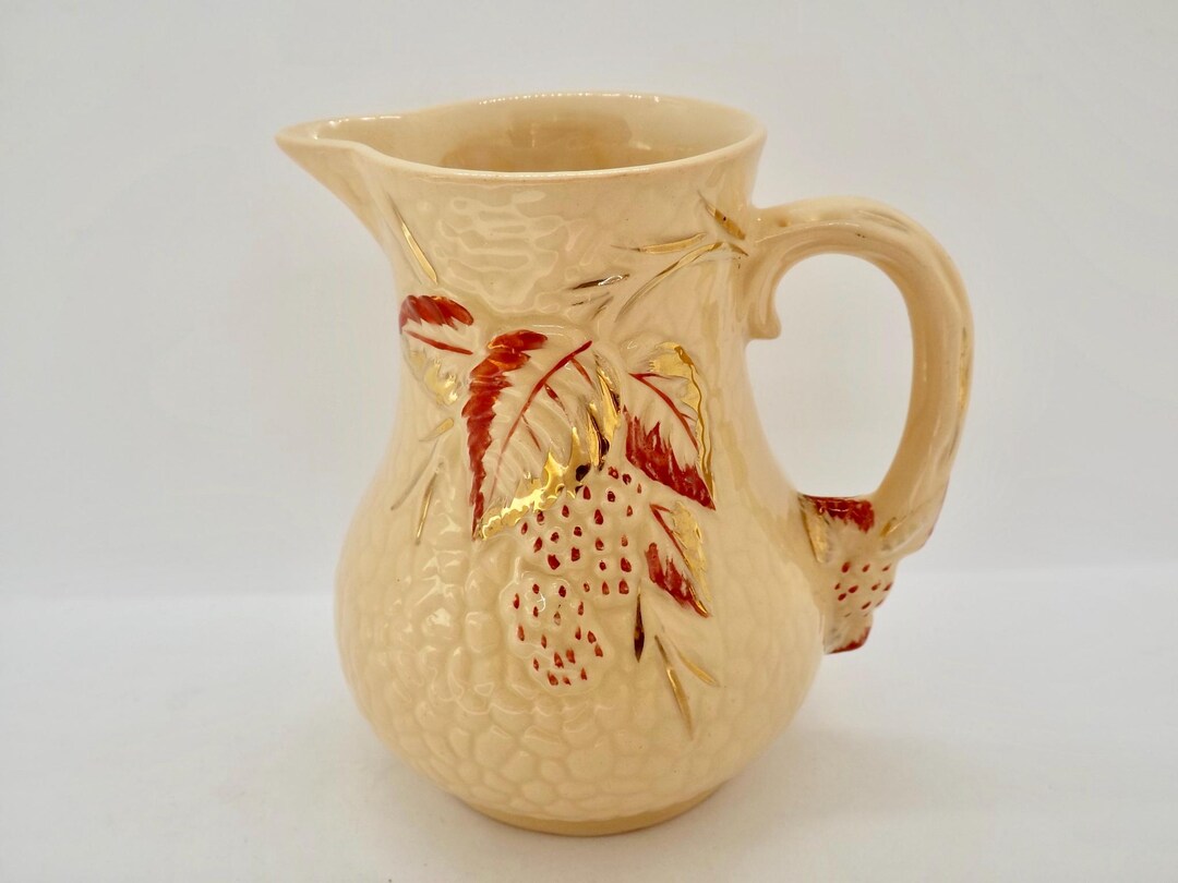 Wade Bramble Ware Gold Rush Jug 1950's (perfect) - Etsy