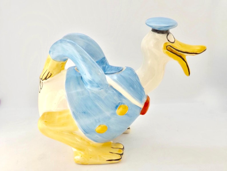 Wade Wadeheath Rare Large Donald Duck Teapot 1930's (perfect) - Etsy