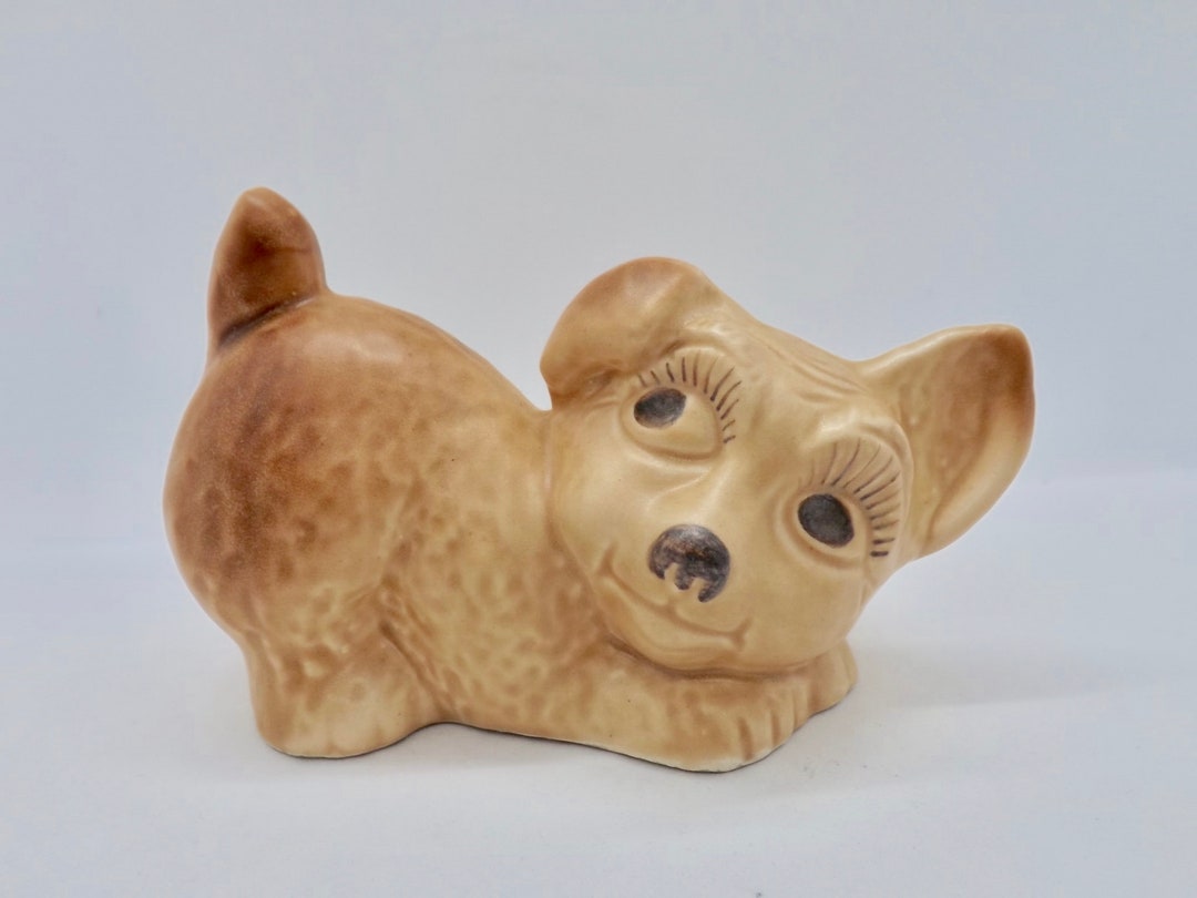 Sylvac Beige Playing Puppy Dog Number 1646 (perfect) - Etsy
