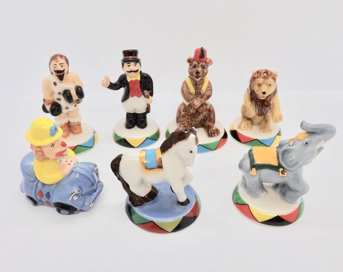 Wade Complete Set of Wade's Circus All 7 Figures (perfect) - Etsy