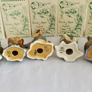 Wade British Myths & Legends Figures Limited Edition Made in 1998 Boxed ...