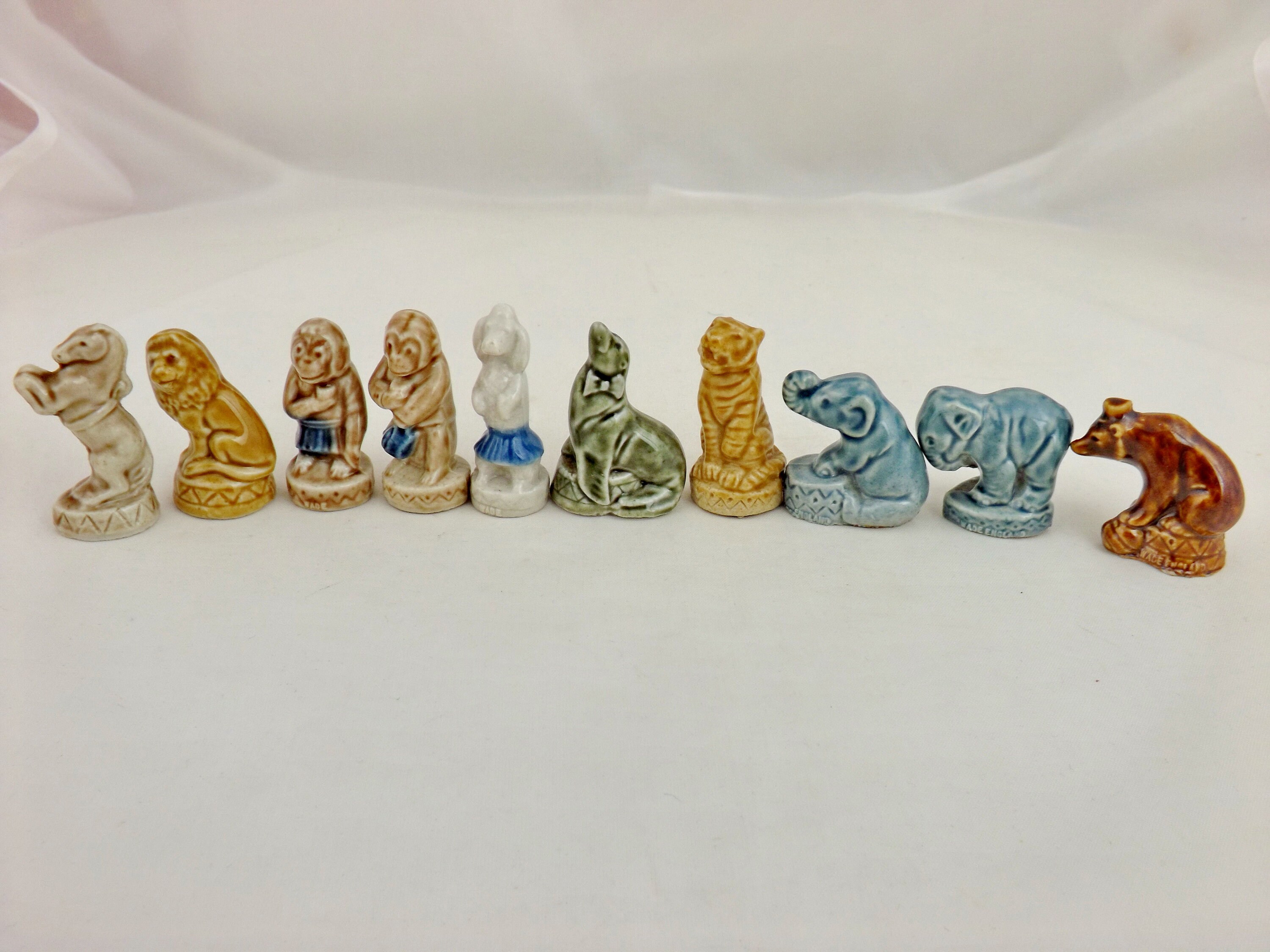Wade Whimsie Complete Set of 10 Circus Figures Tom Smith - Etsy UK