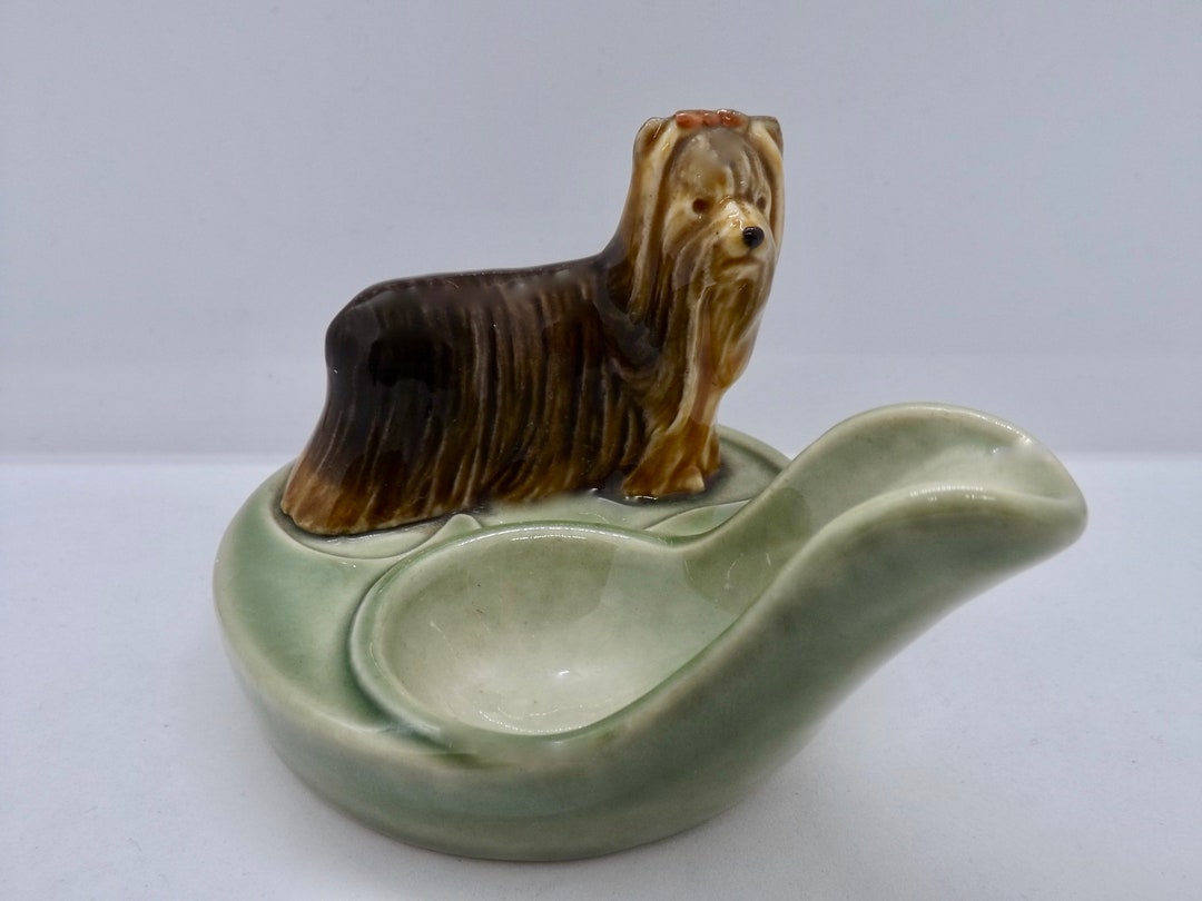 Wade Rare Yorkshire Terrier Mother Pipe Rest 1973-82 perfect - Etsy
