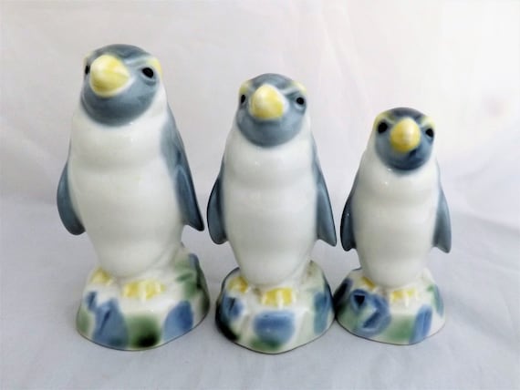 Wade Complete Set of Penguins All 3 Sizes Spirit Containers - Etsy