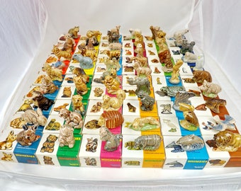 Wade Whimsie All 12 Complete Sets 1971 1984, 60 Whimsies perfect - Etsy UK