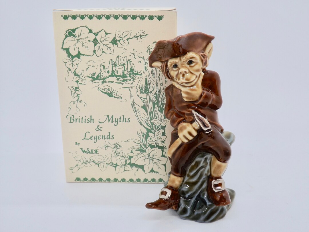 Wade British Myths & Legends Cornish Tin Mine Pixie, Limited Edition ...