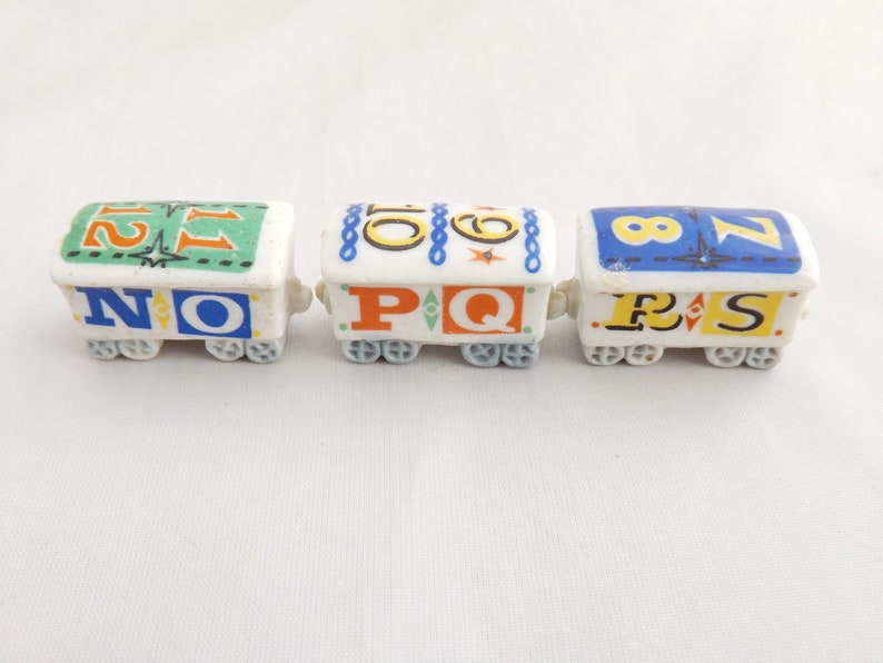 Wade Rare Complete Alphabet Train Set 1958 perfect - Etsy Canada