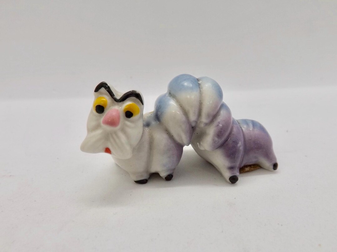 Wade Rare Disney Hatbox Merlin as a Caterpillar 1960's (perfect) - Etsy