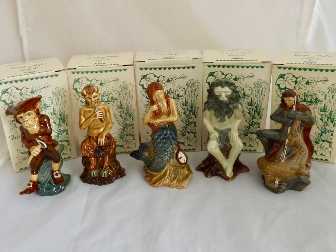 Wade British Myths & Legends Figures Limited Edition Made in 1998 Boxed ...