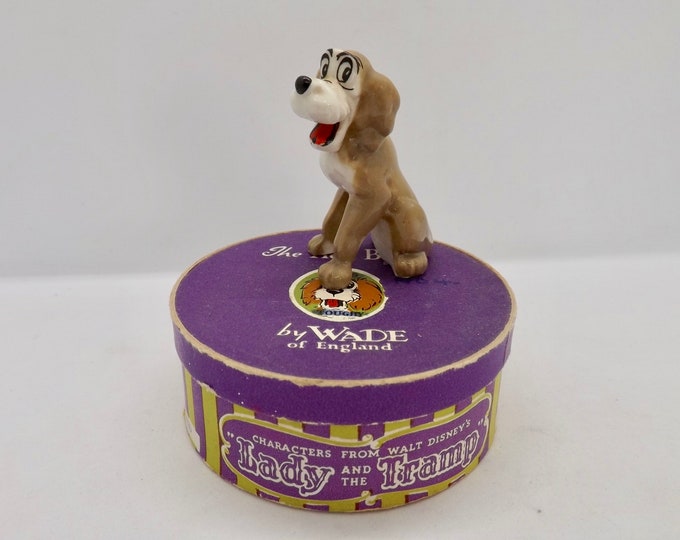 Wade Rare Disney Hatbox Toughy Figure 1960's With Original Box perfect ...