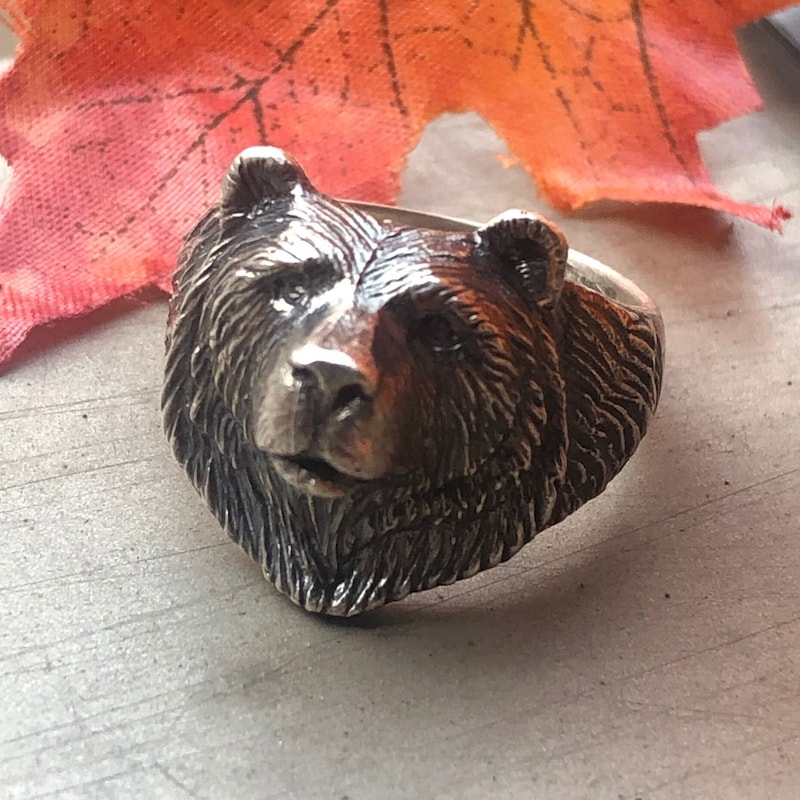 Bear Ring - Etsy Canada