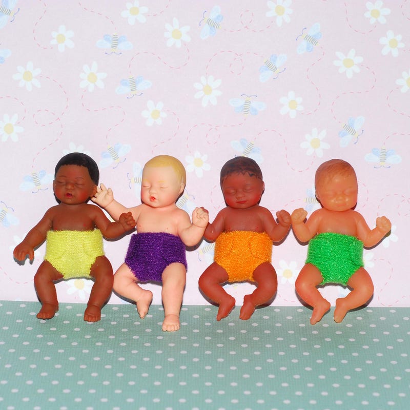 Mini Silicone Baby Diapers - Etsy