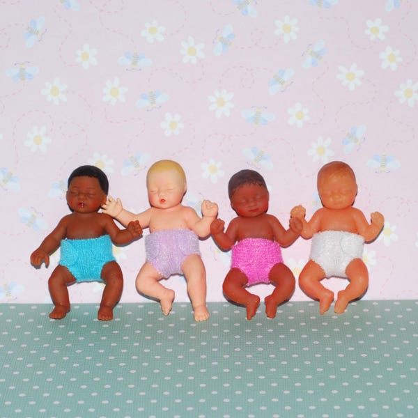 Mini Silicone Baby Diapers - Etsy