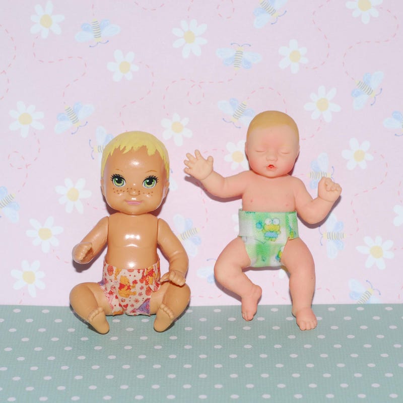 Mini Silicone Baby Diapers - Etsy