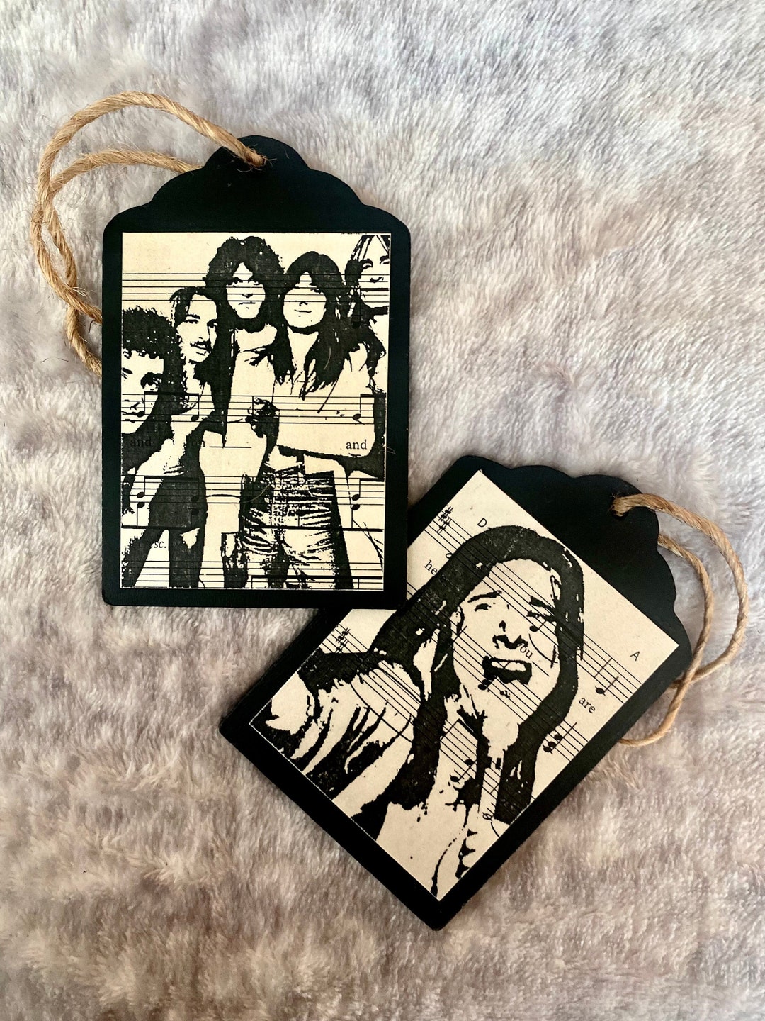 Journey and Steve Perry Inspired Christmas Ornament, Keepsake Ornament ...