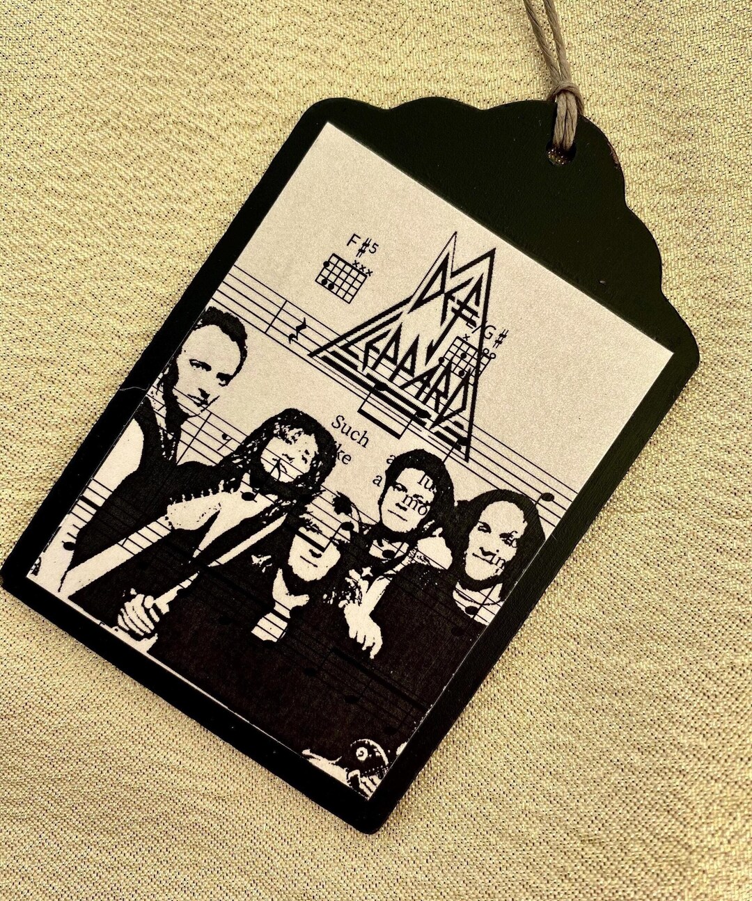 Def Leppard Inspired Ornament, Keepsake Ornament, Christmas Gift - Etsy