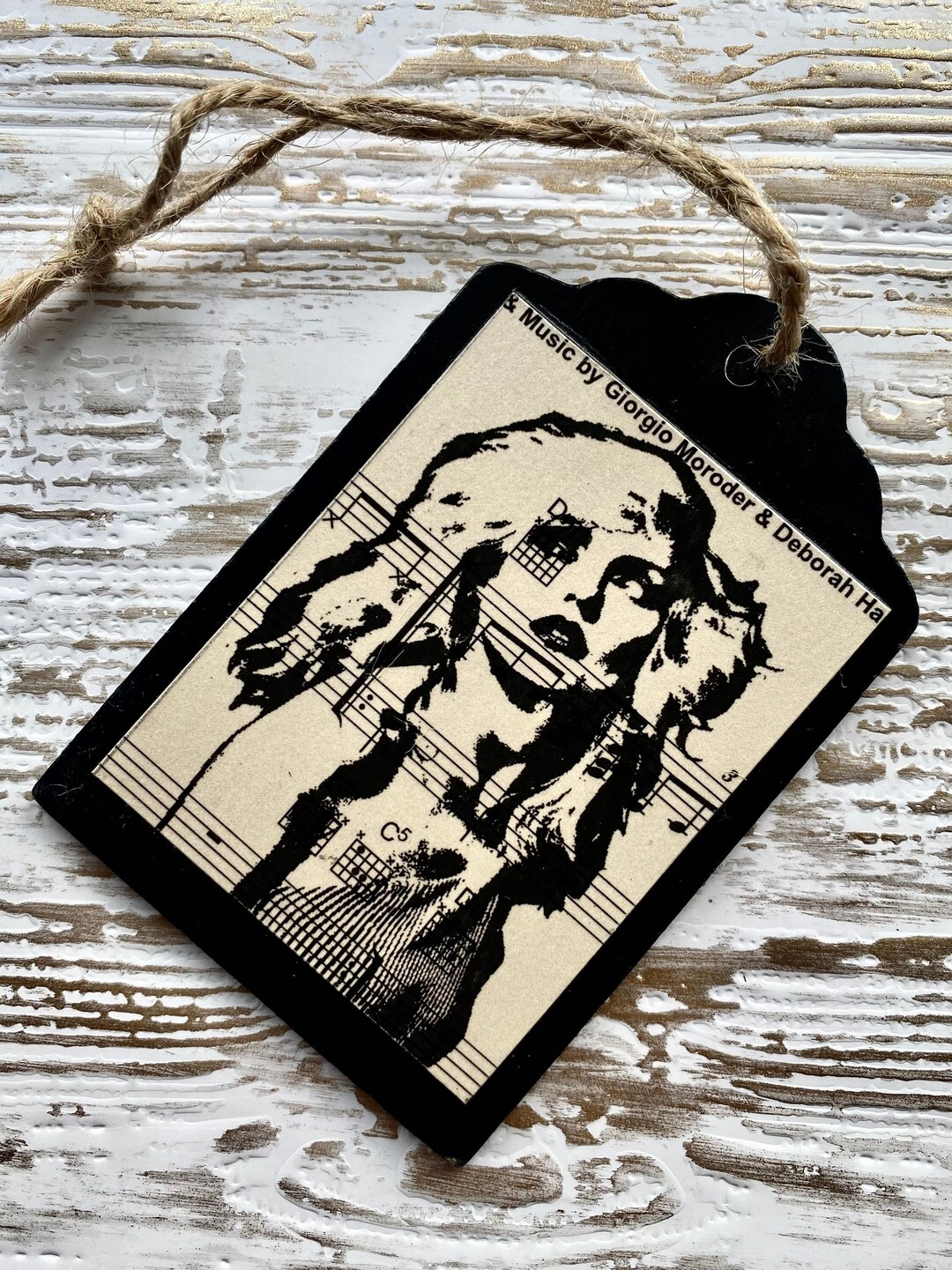 Blondie Ornament: Call Me, Sheet Music Art - Keepsake Gift - Etsy