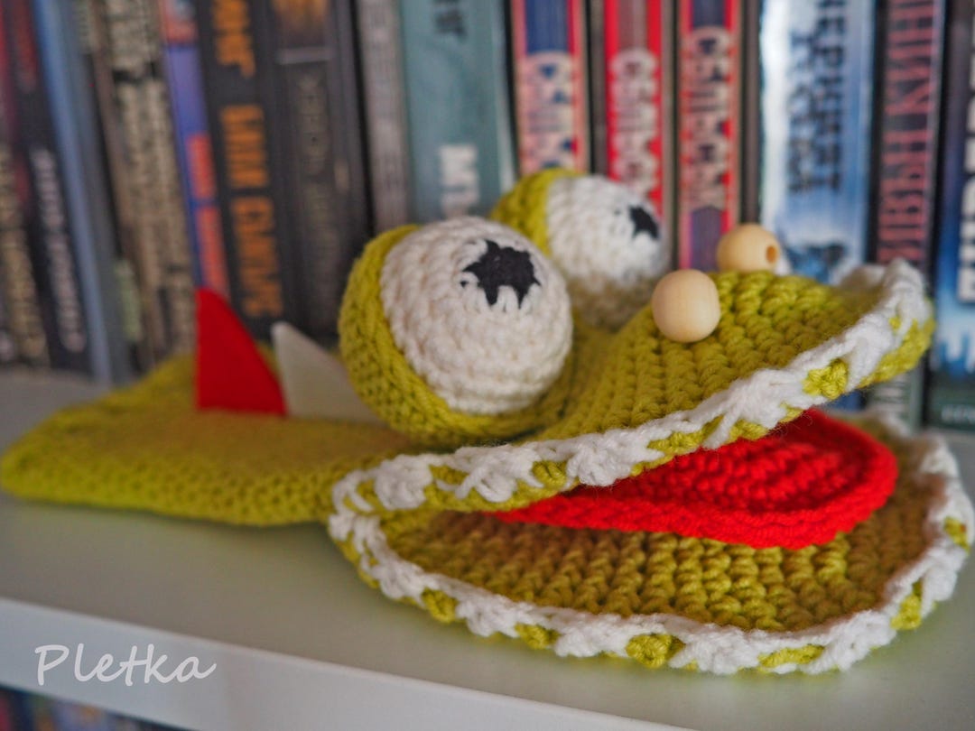 Fidget Puppet Toy - Crochet Dragon, Bear or Fox - Etsy