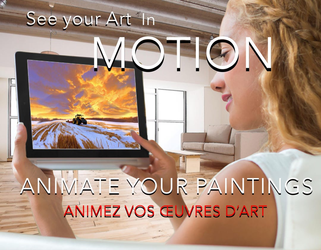 Offer ANIMATED ART to an Artist *** Video Montage *** With Sound and ...