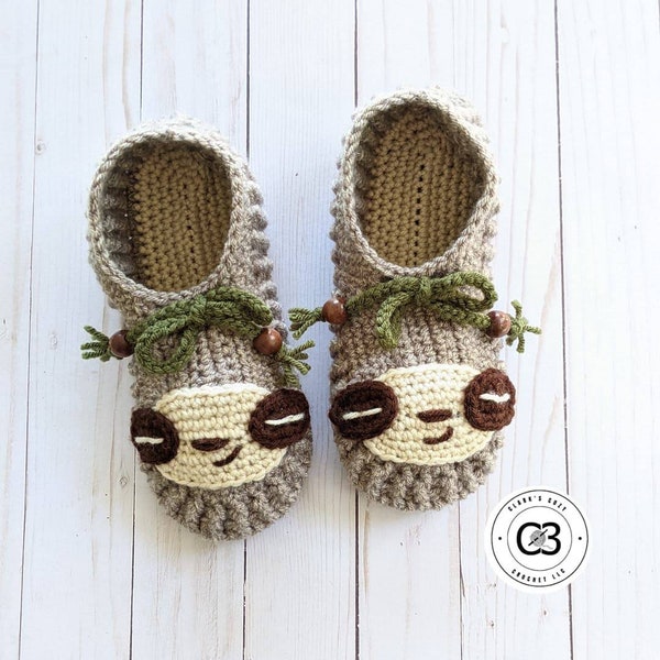 Sloth Slippers - Etsy