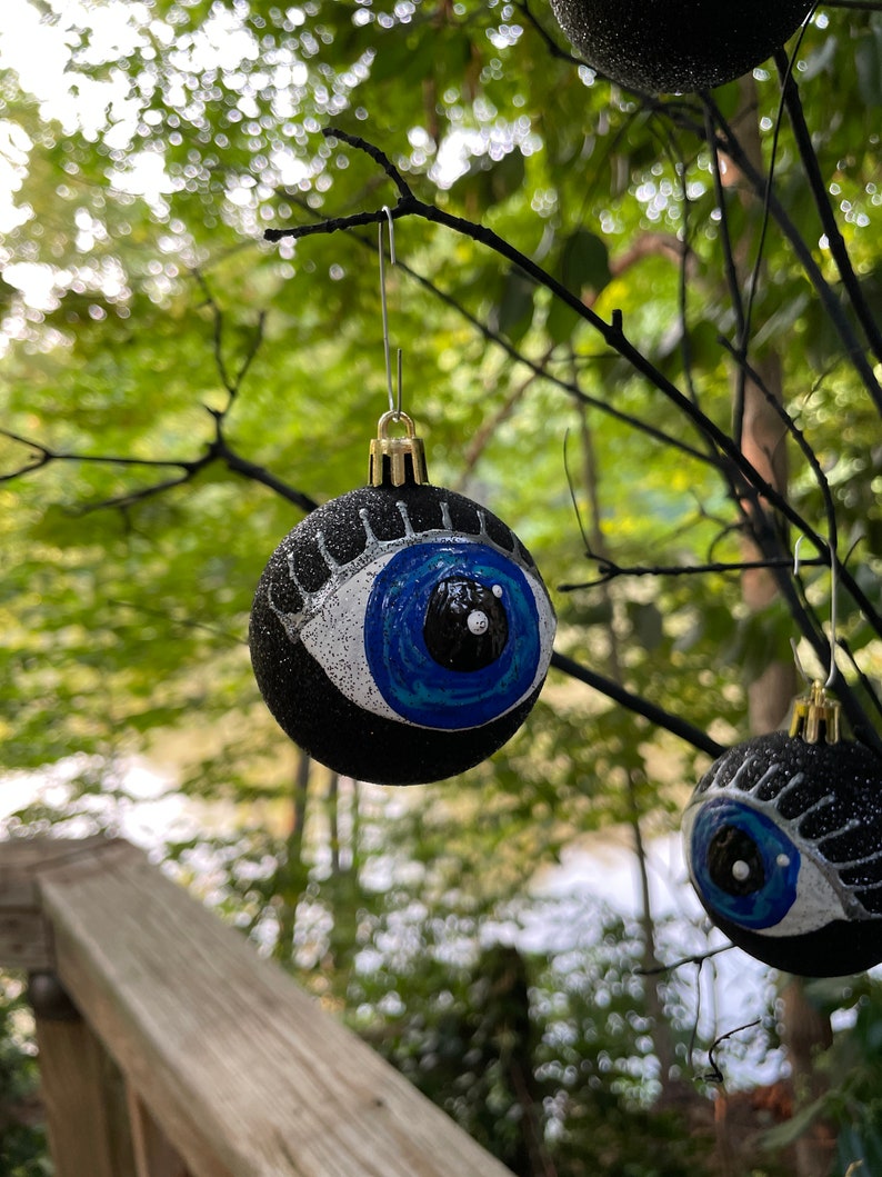 Halloween Eyeball Ornaments spooky Home Decor Eyeball | Etsy