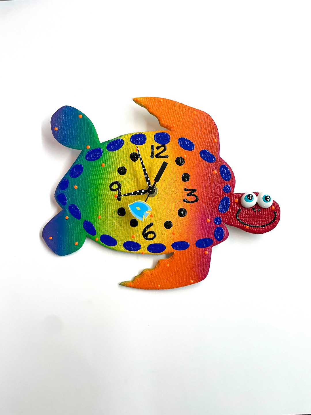 Sea Turtle Wall Clock ,unique Clock,handmade Clock, Unique Wall Clock ...