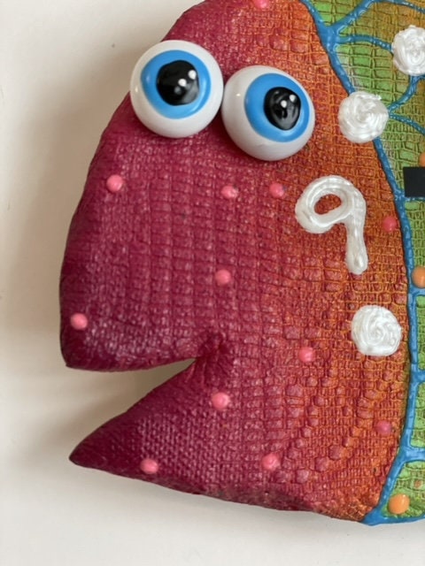 Rainbow Fish Wall Clock, Fish Clock,Nursery Clock ,Gift Clock,Tropical ...