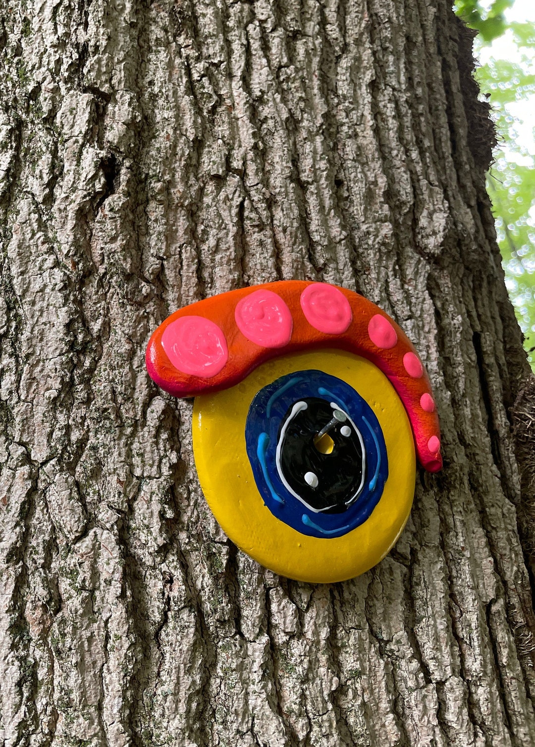 Replacement Tree Face Eye Tree Decoration Yellow Eye - Etsy