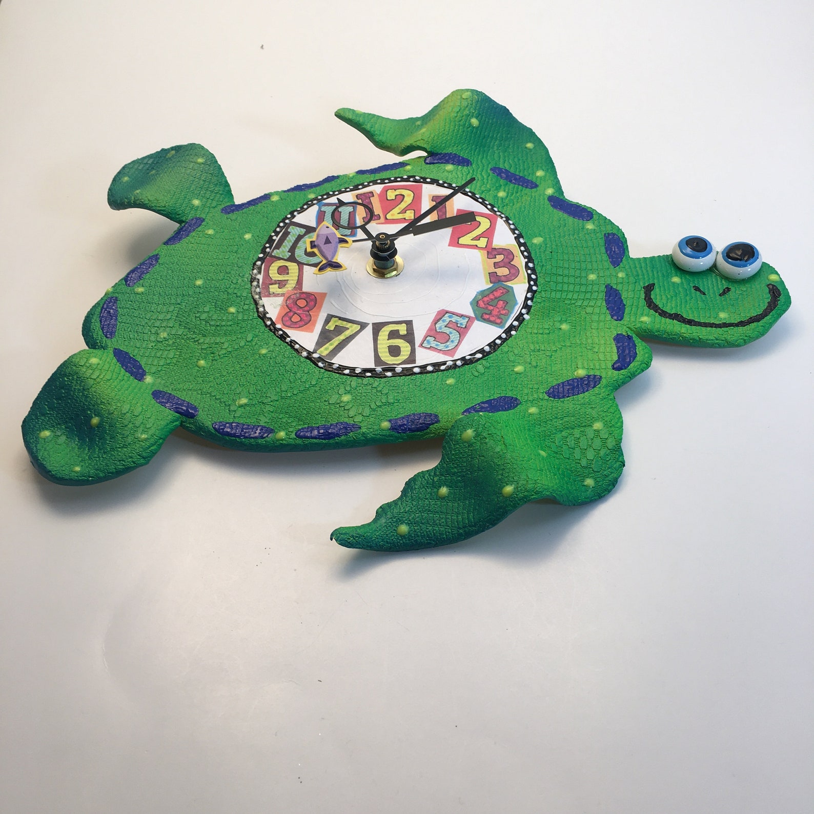 Sea Turtle Wall Clock Unique ClockHandmade clock Unique | Etsy