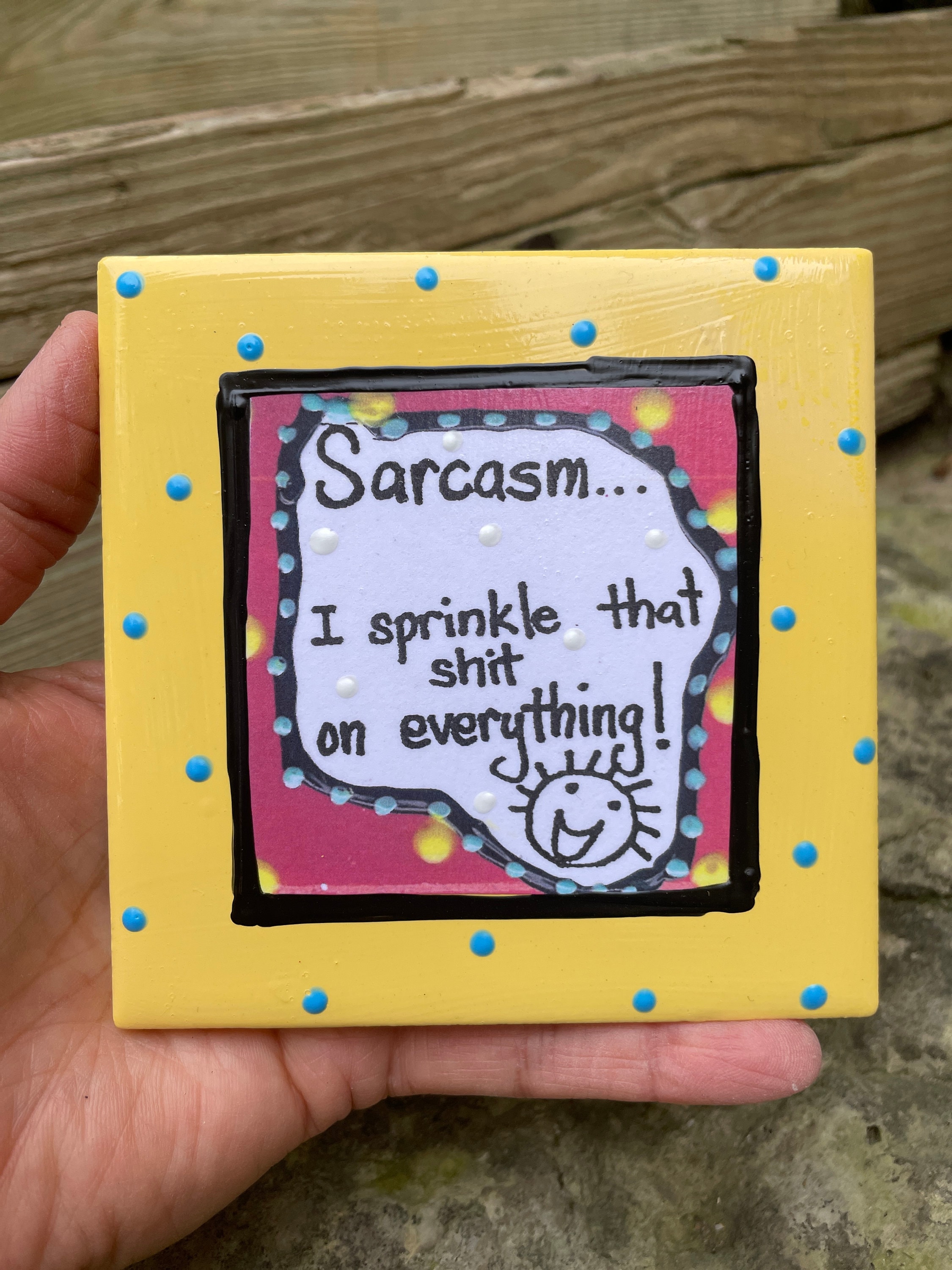 Inspirational Quote,Funny Wall Tile,Home Decor,Motivational Quotes ...