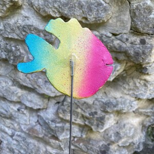 Fish Garden Stake, Garden Decor,potted Plants, Great Gift,lawn Decor ...