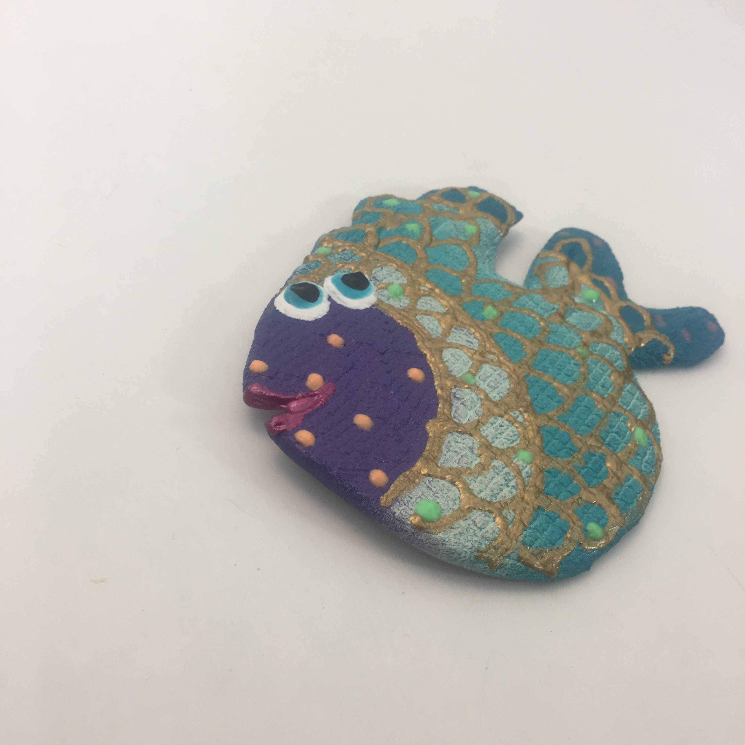 Whimsical wall hanging Fish, underwater fish room decor,Beach theme ...