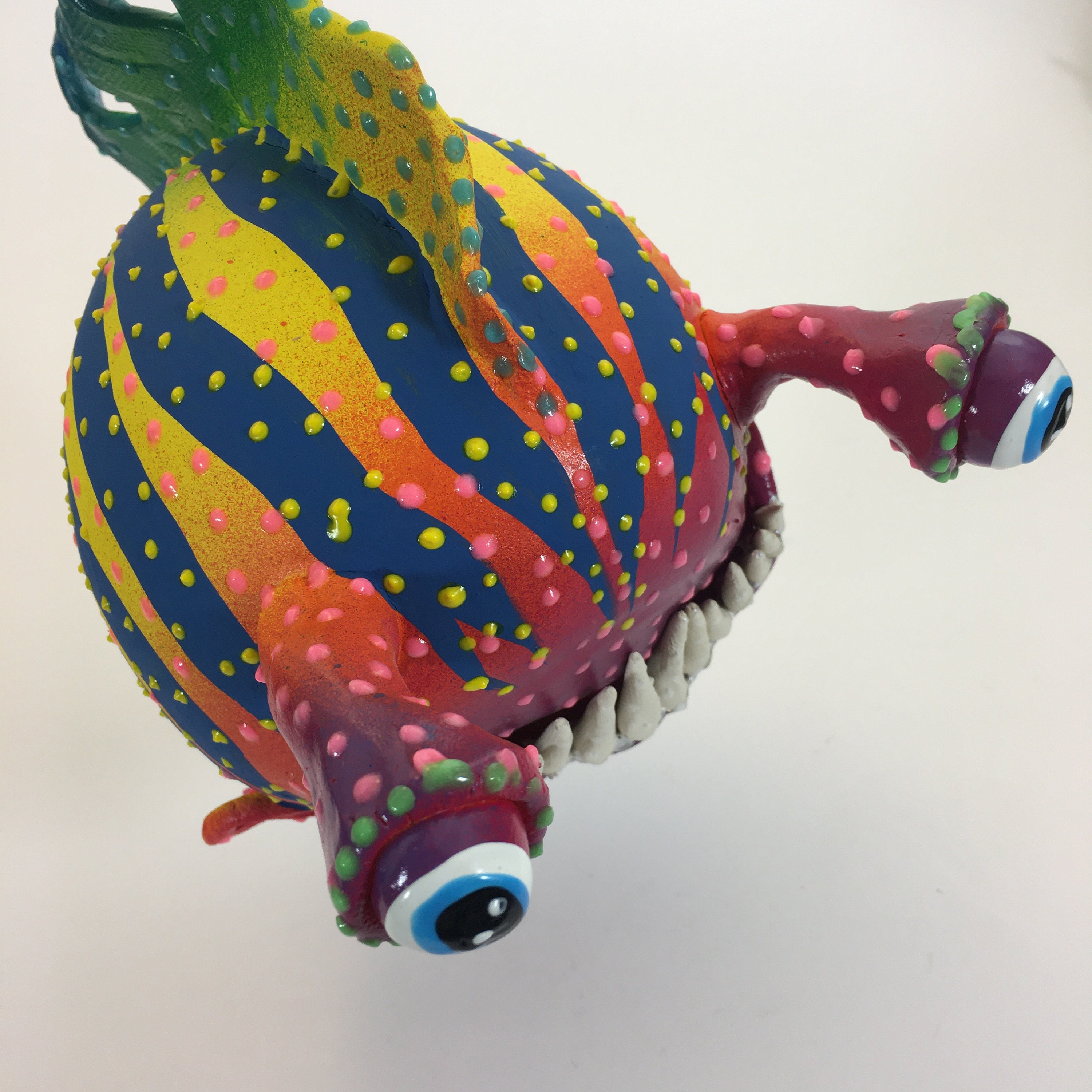 Whimsical Hanging Blowfish, Puffer Fish,Aquatic, Beach,Ocean Theme ...