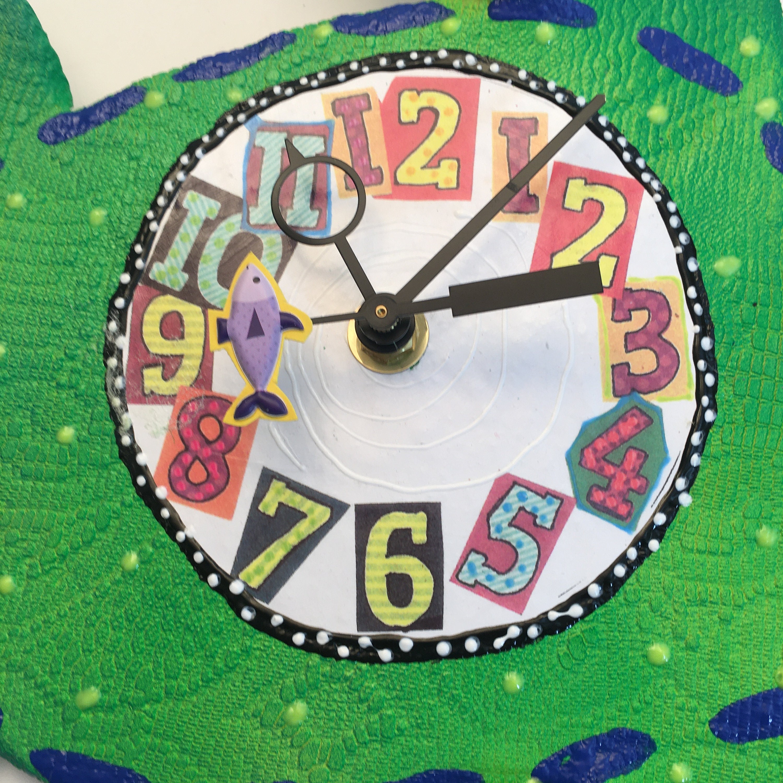 Sea Turtle Wall Clock ,Unique Clock,Handmade clock, Unique wall Clock ...