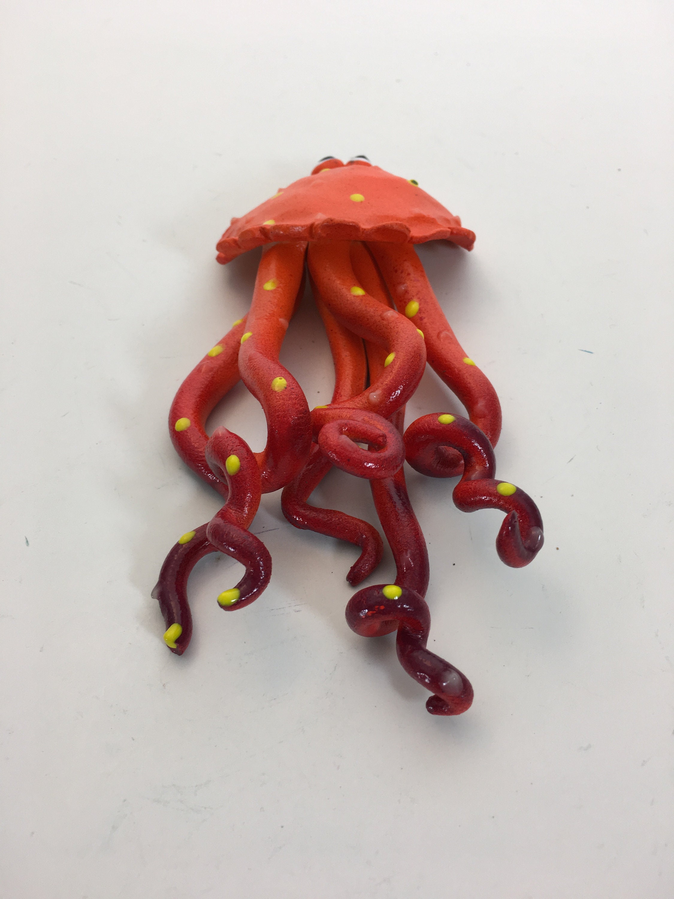 Whimsical wall hanging Squid, underwater fish room decor,Beach theme ...