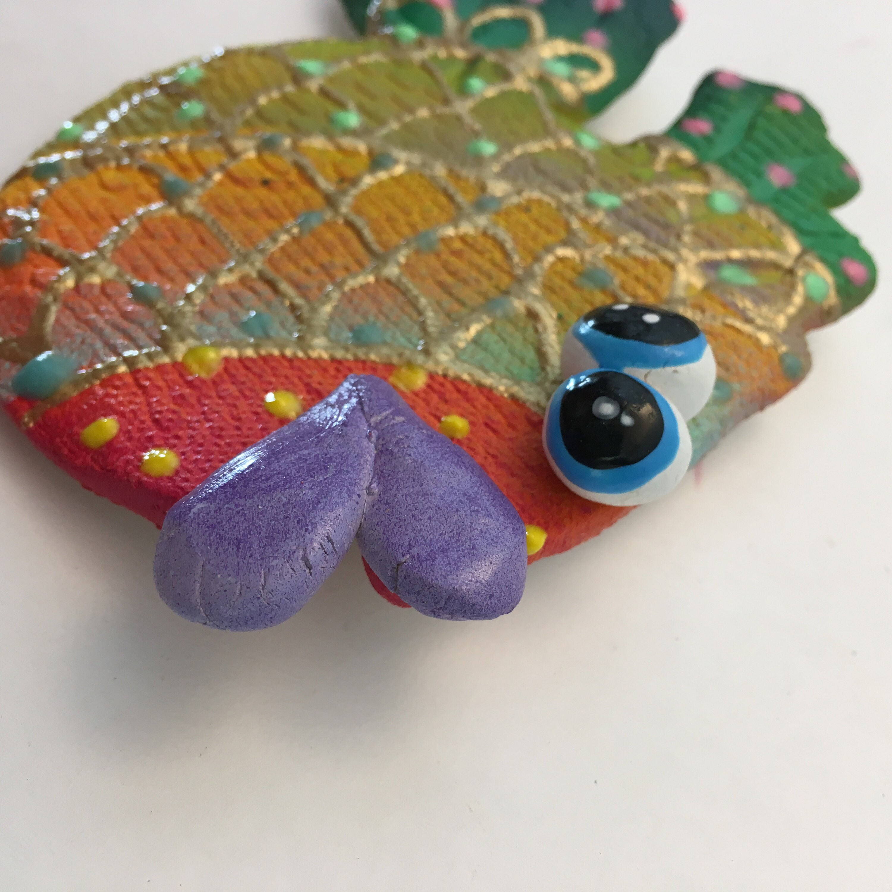 Whimsical wall hanging Fish, underwater fish room decor,Beach theme ...