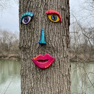 Tree Facetree Decoration Gift Ideas,garden Art Outdoor Decor Yard Art ...